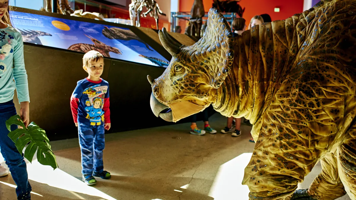 Step Inside a Dinosaur Puppet! | La Brea Tar Pits