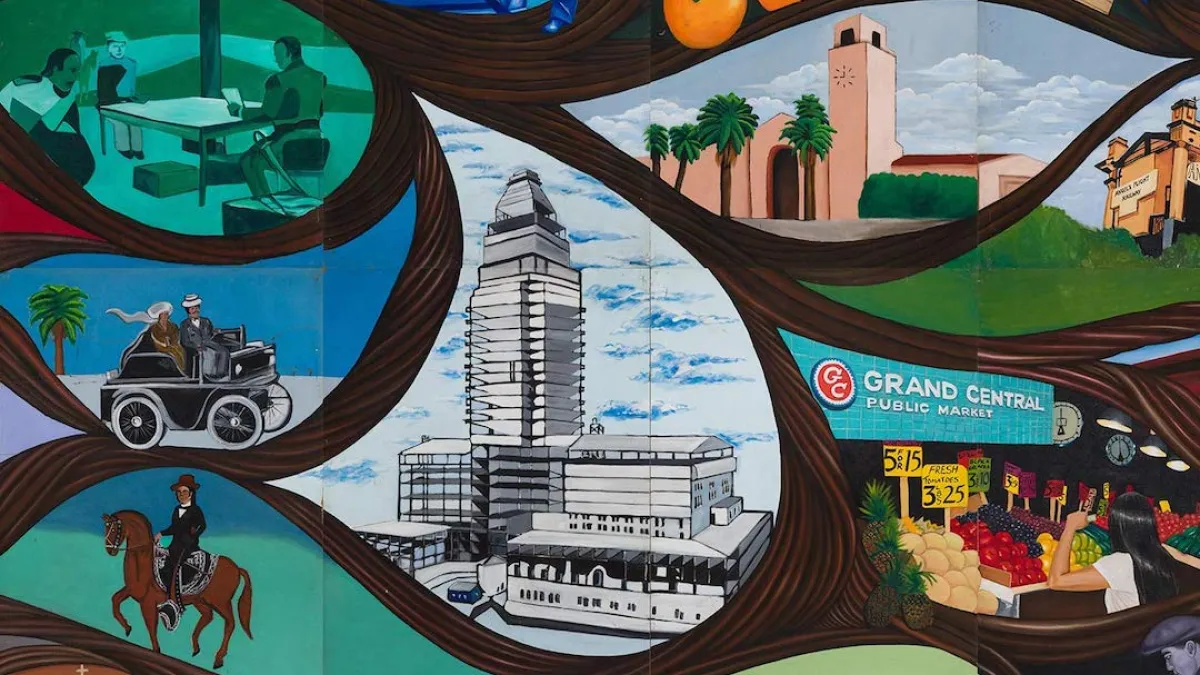 Painting L.A.'s First Skyscraper | La Brea Tar Pits